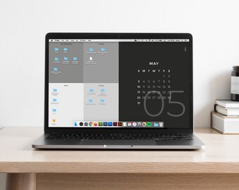 Desktop Organizer Calendar | Etsy