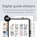 Digital Sticker Album for Goodnotes, Notability and Noteshelf. Colorful ...