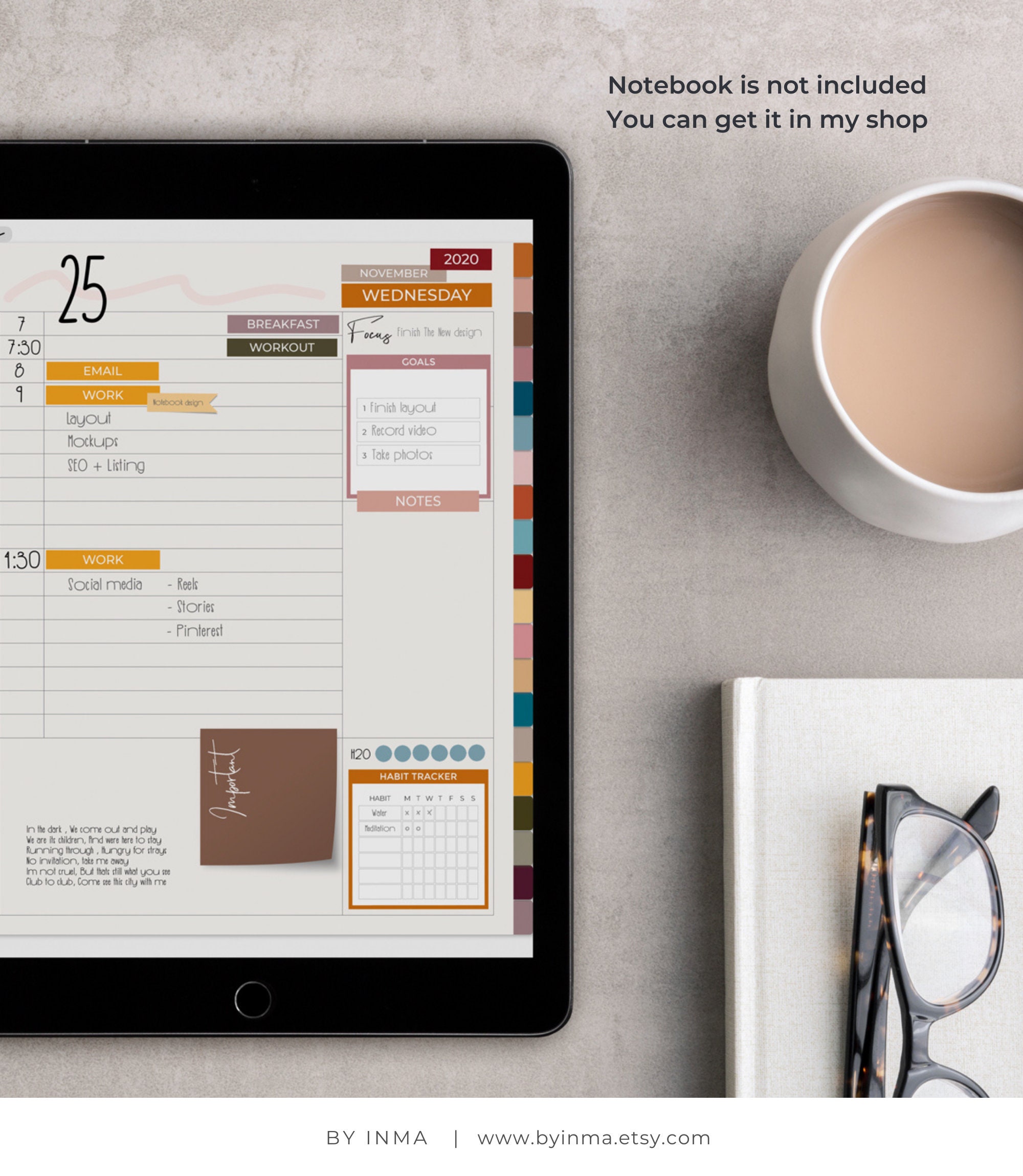 Digital Sticker Album for Goodnotes Notability and Noteshelf. - Etsy