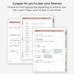 Digital Travel Journal Goodnotes, Digital Travel Planner Organizer for ...