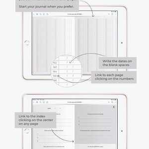 Gratitude Journal Digital. 5 Minute Journal for iPad Pro With 365 Pages ...