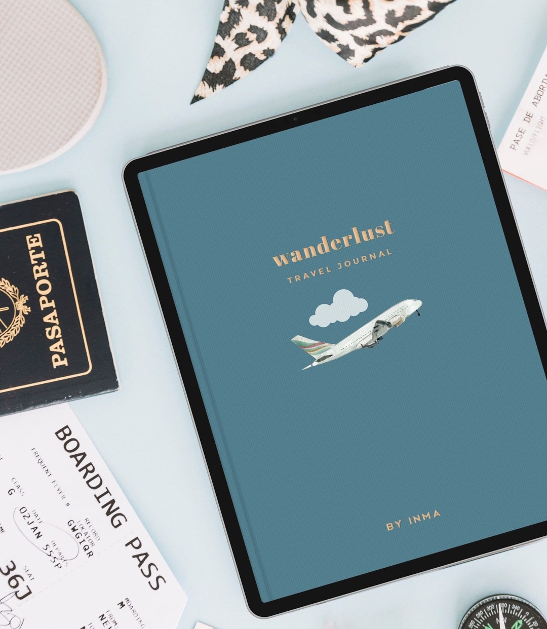 Digital Travel Journal Goodnotes, Digital Travel Planner Organizer for ...