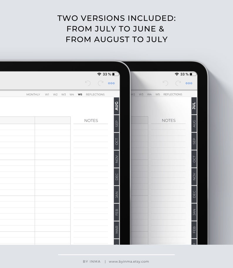 Teacher Planner Goodnotes Undated Digital Lesson Planner for | Etsy