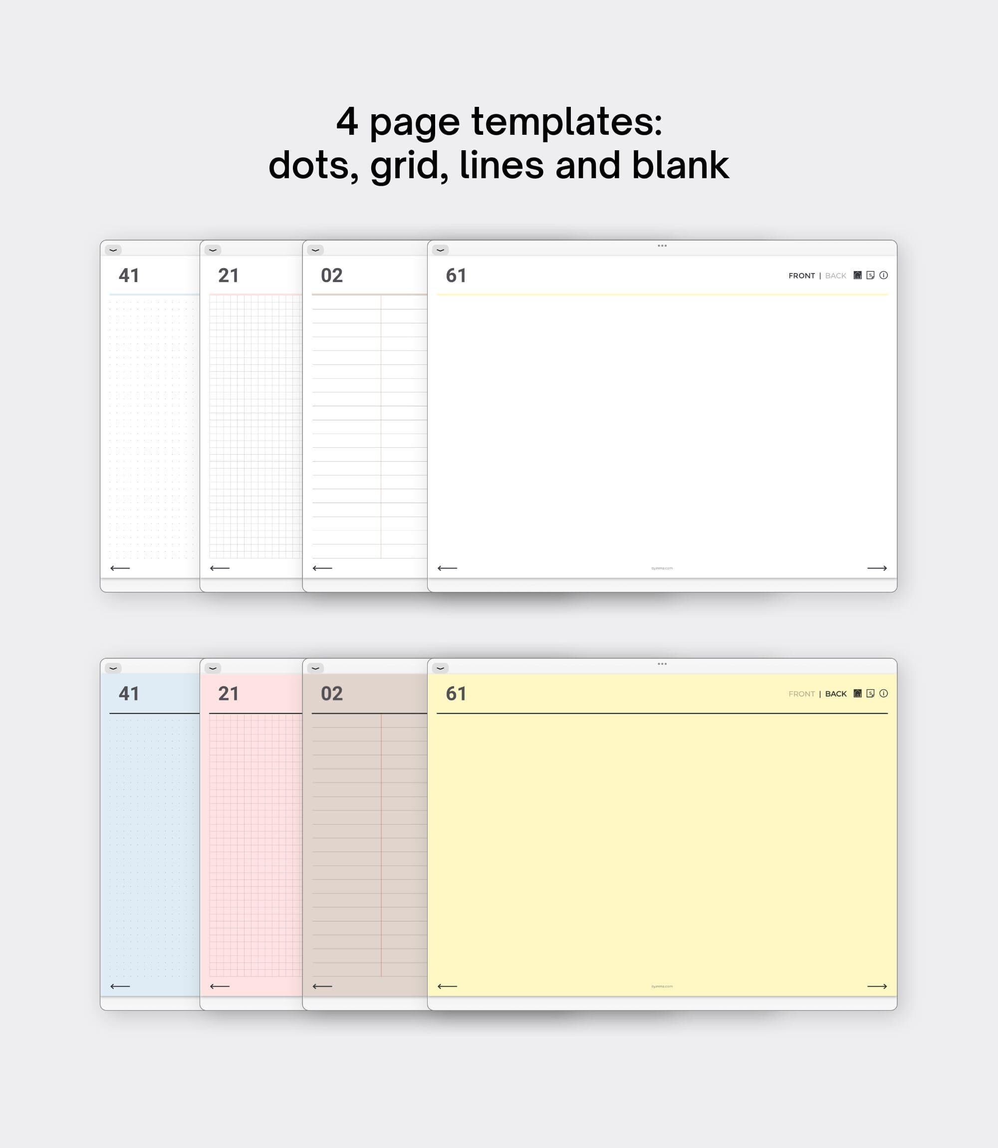 Digital Flash Cards for Goodnotes With Study Digital Stickers, Student ...