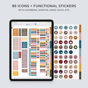 Digital Sticker Album for Goodnotes Notability and Noteshelf. - Etsy