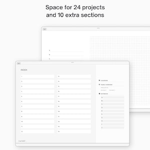 Digital Project Planner Goodnotes PDF, Digital Work Planner for Ipad ...