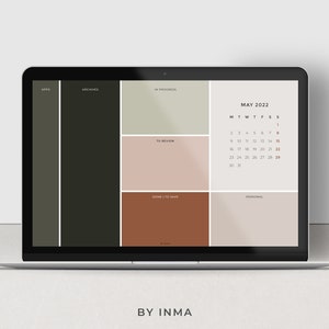 Desktop Wallpaper Organizer for Work With Calendar 2024, Desktop ...