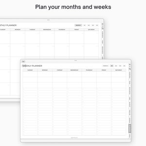 Digital Project Planner Goodnotes PDF, Digital Work Planner for Ipad ...