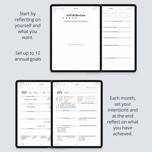 Self Care Journal Digital, Daily Check in Journal, Self Care Stickers ...