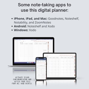 Teacher Planner Goodnotes Undated, Digital Lesson Planner for Ipad ...