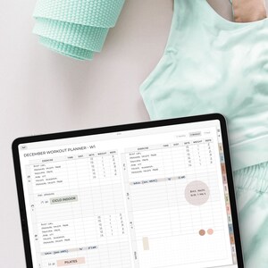 Digital Fitness Planner Goodnotes, Digital Health Planner, Wellness ...