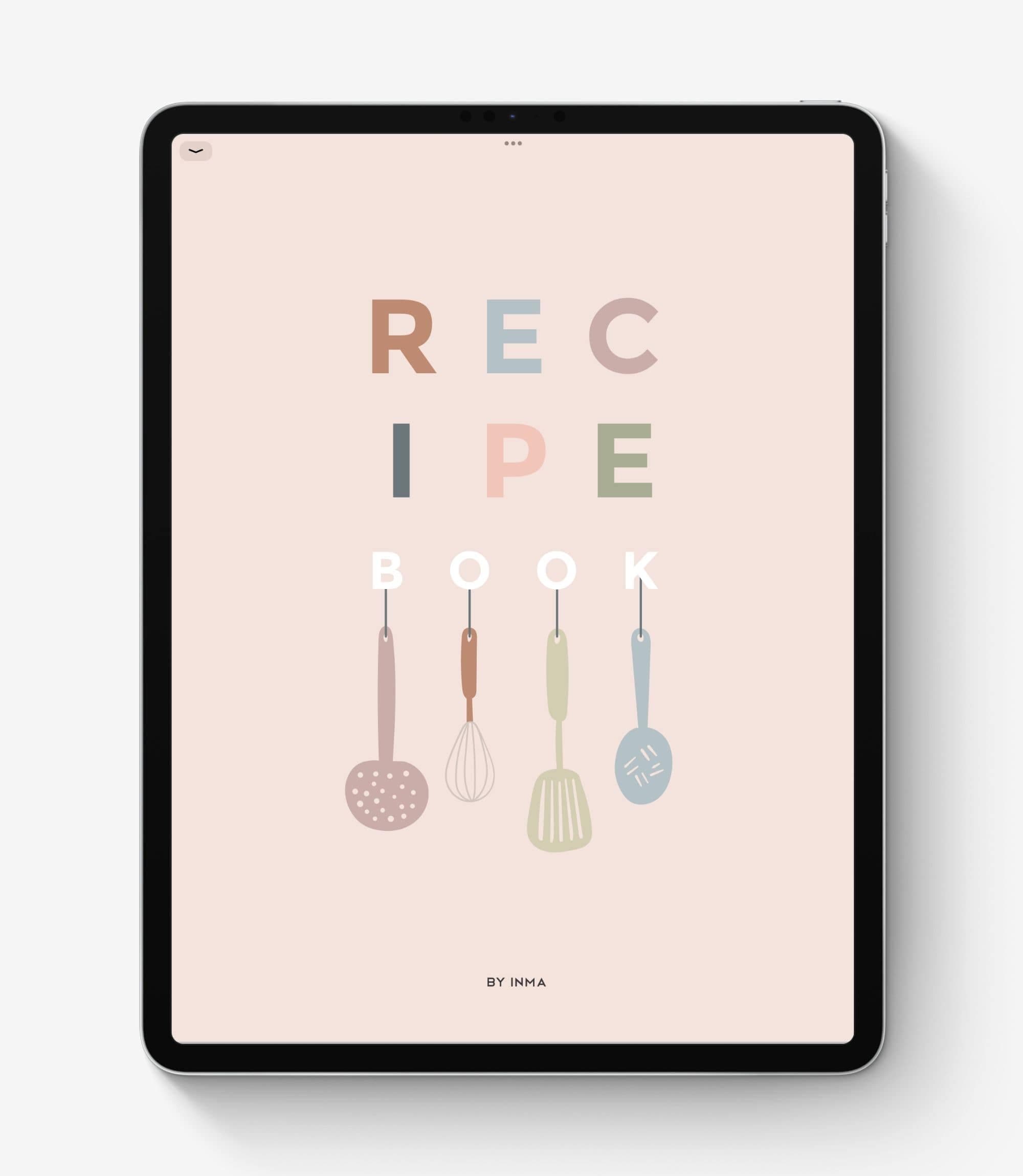 Digital Recipe Book Goodnotes Digital Stickers for Cooking - Etsy