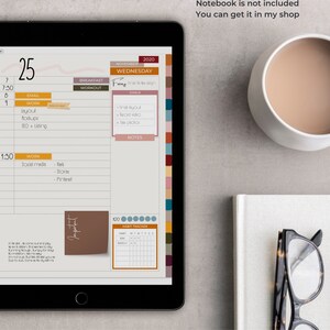Digital Notebook Goodnotes Ipad Notability Journal With Tabs. - Etsy