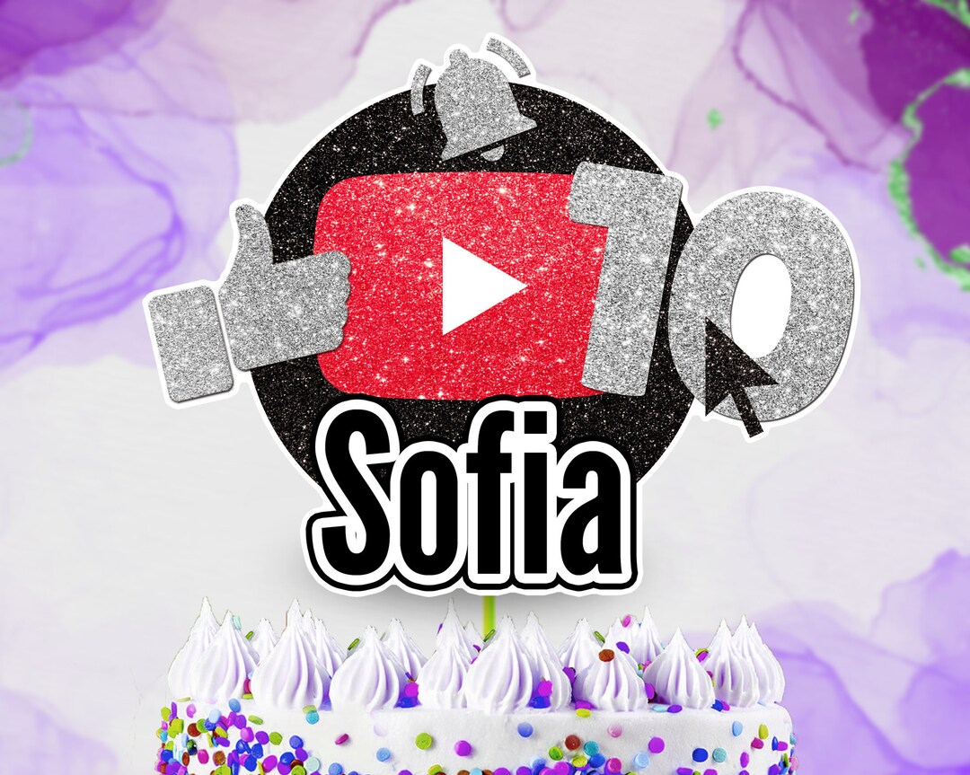 Cake Topper Printable Cupcake Topper Cupcake Topper Party - Etsy