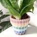 Handmade Mini Pastel Rainbow Mosaic Indoor Outdoor Plant Pot Home Decor ...