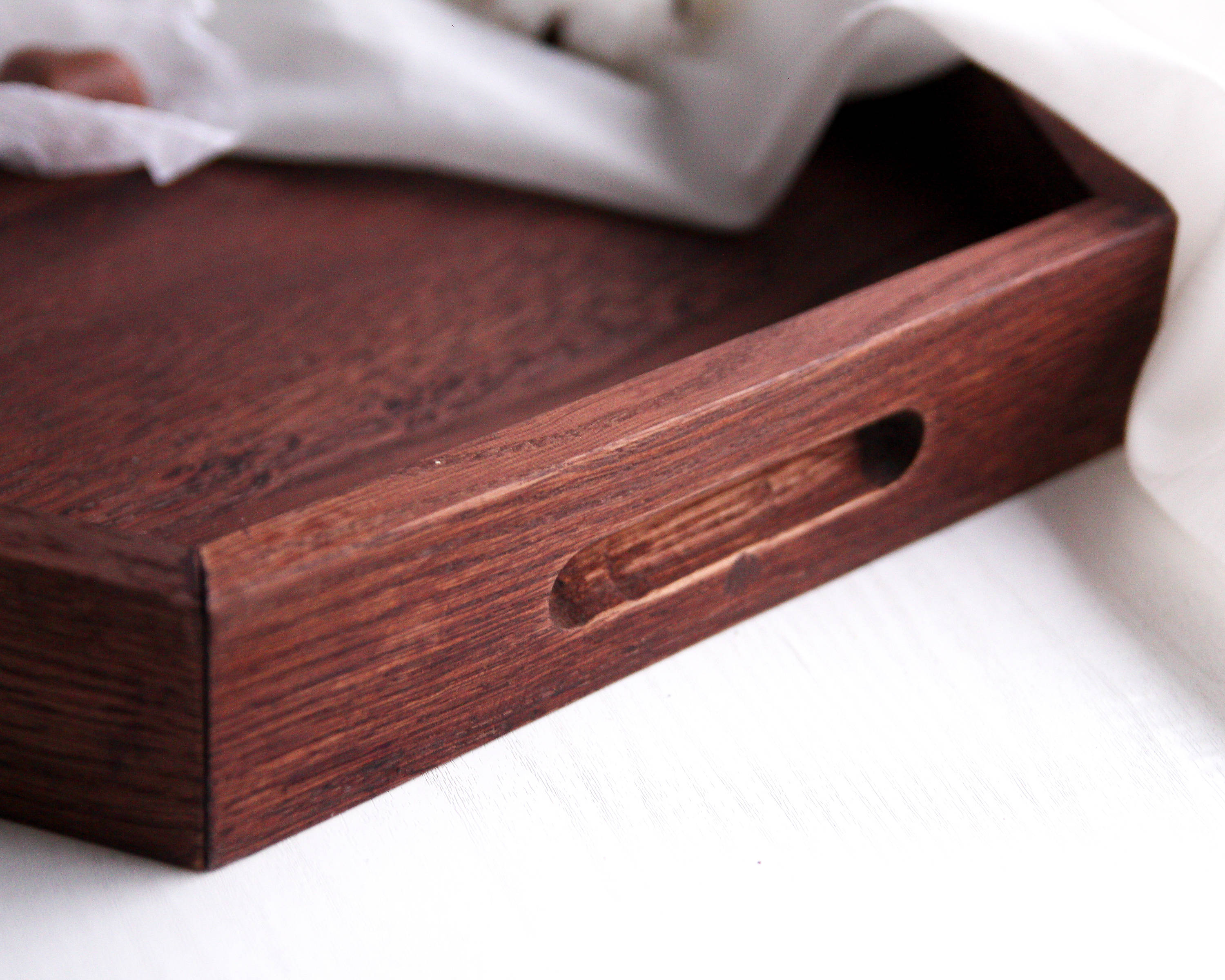 Wood Geometric Tray Hexagon Tray With Handles Modern Tray - Etsy