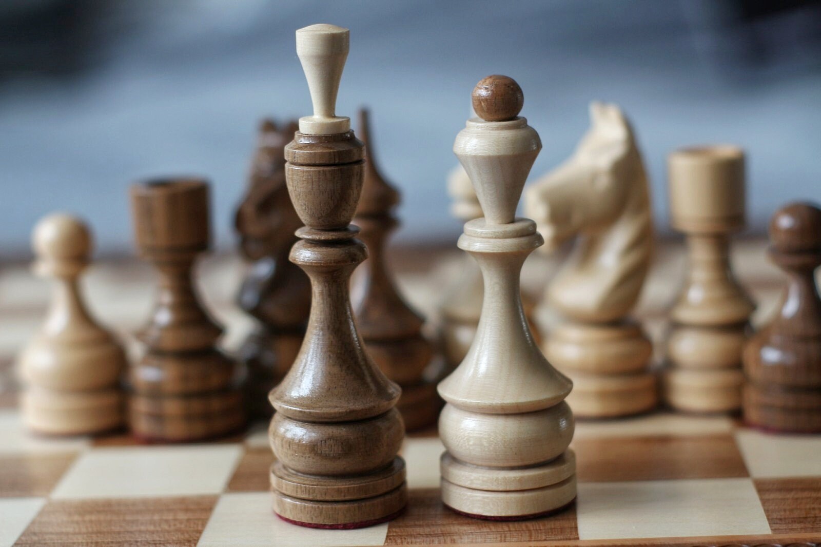 Round Chess Table Wooden Chess Set With Storage Handmade - Etsy