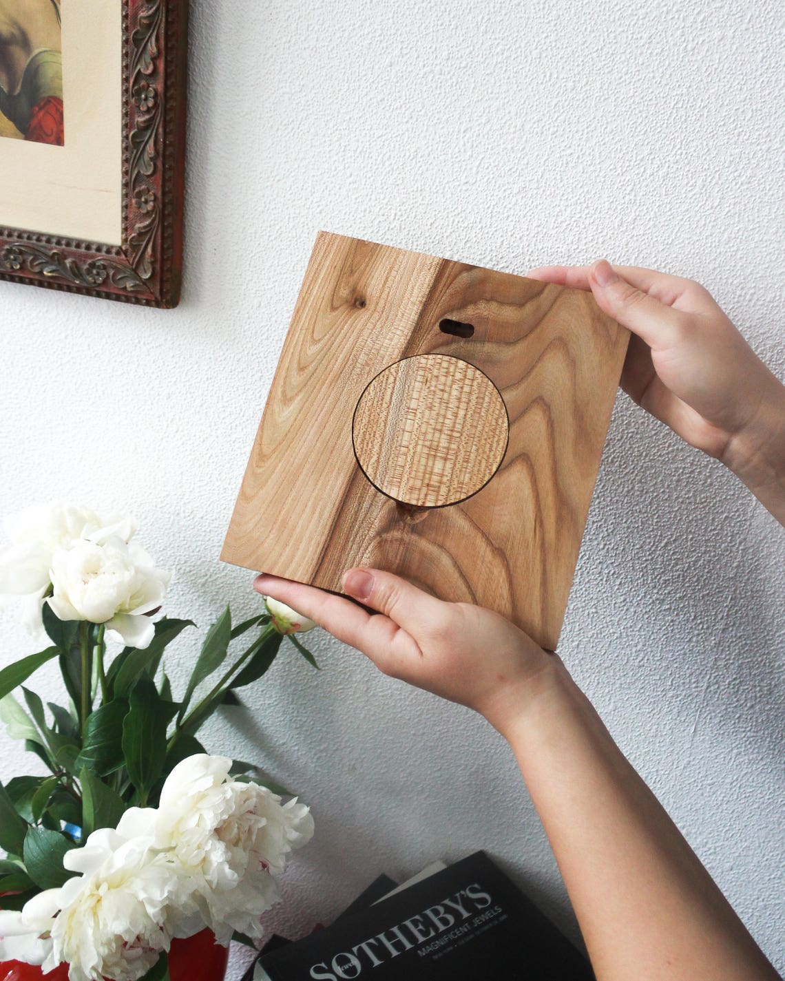 Decorative Wall Clock Square Small Unique Clocks Modern - Etsy