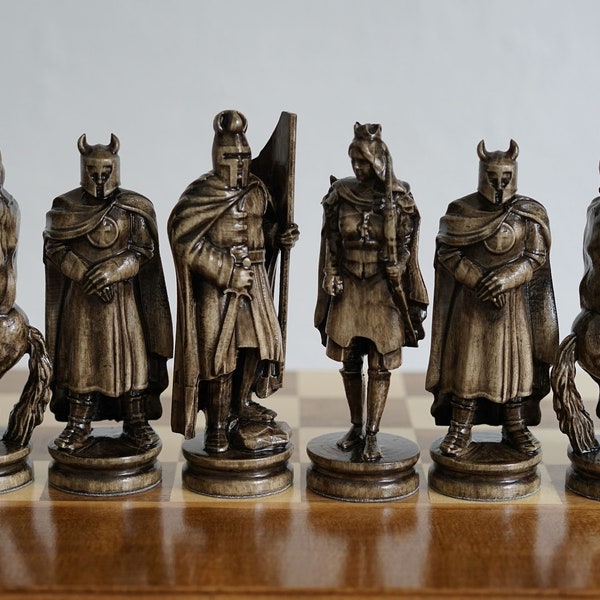 Medieval Chess Set - Etsy