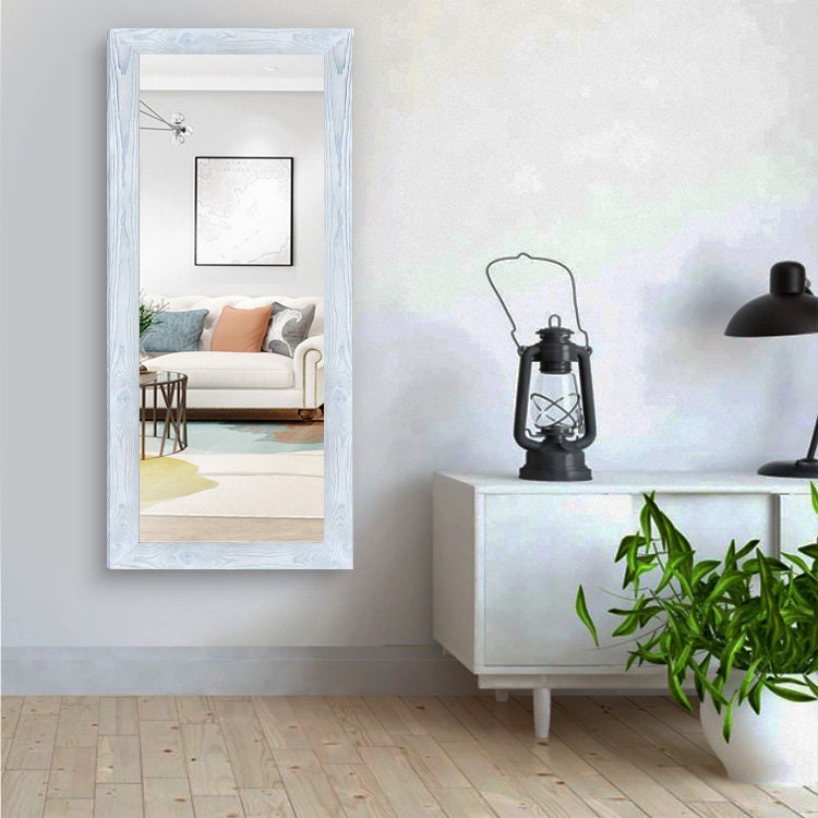 Solid wood modern mirror for wall décor Ornate small Wall | Etsy