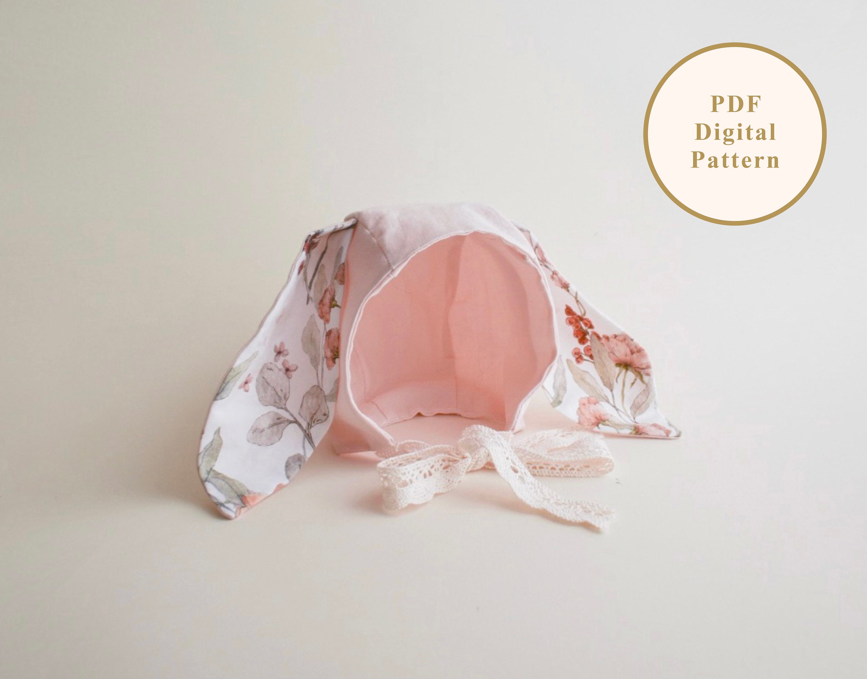 Bunny Bonnet Pattern Easter Pattern PDF Bunny Bonnet Pattern | Etsy