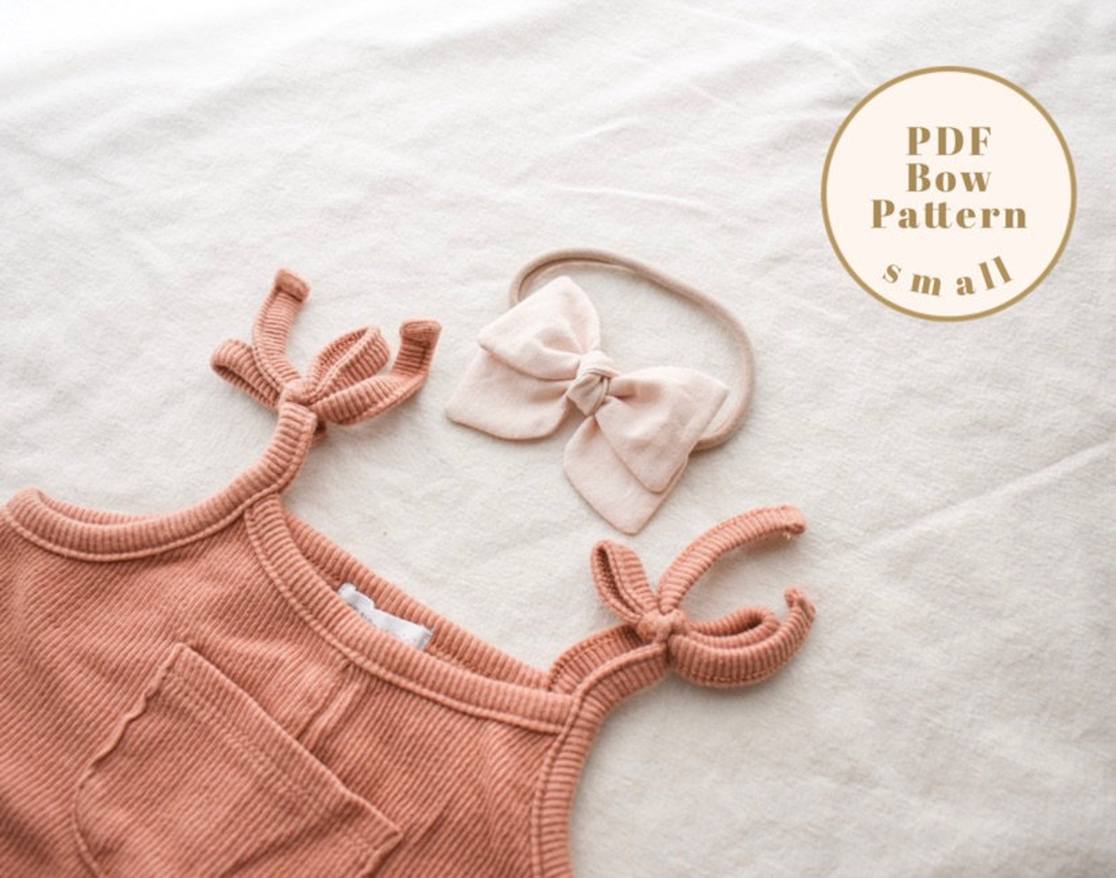 Hair Bow Pattern, 2 Sizes PDF Baby Bow Pattern, DIY Hair Bow, Baby Hair ...