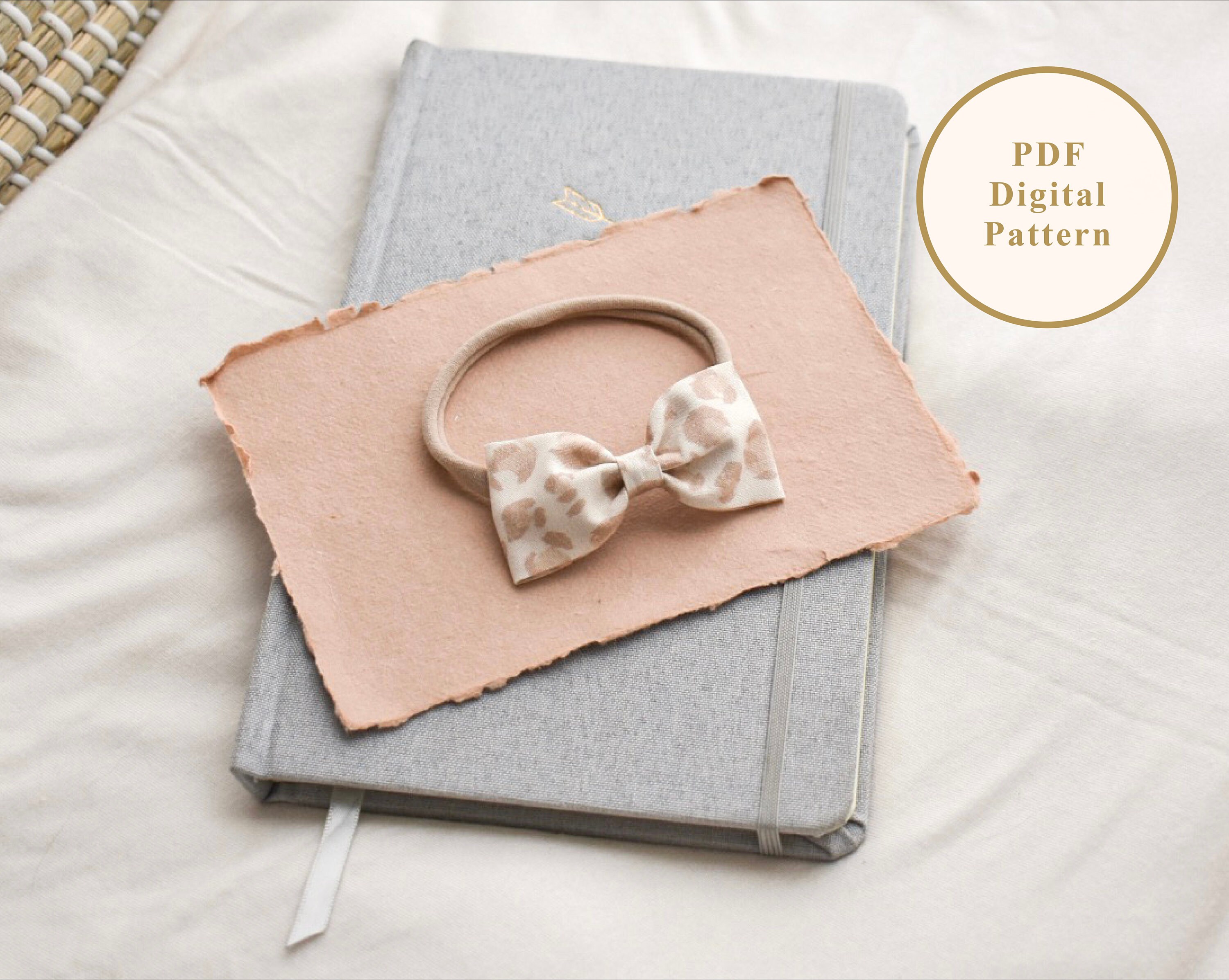 NO SEW Hair Bow Pattern 3 Sizes PDF Baby Bow Pattern Diy - Etsy