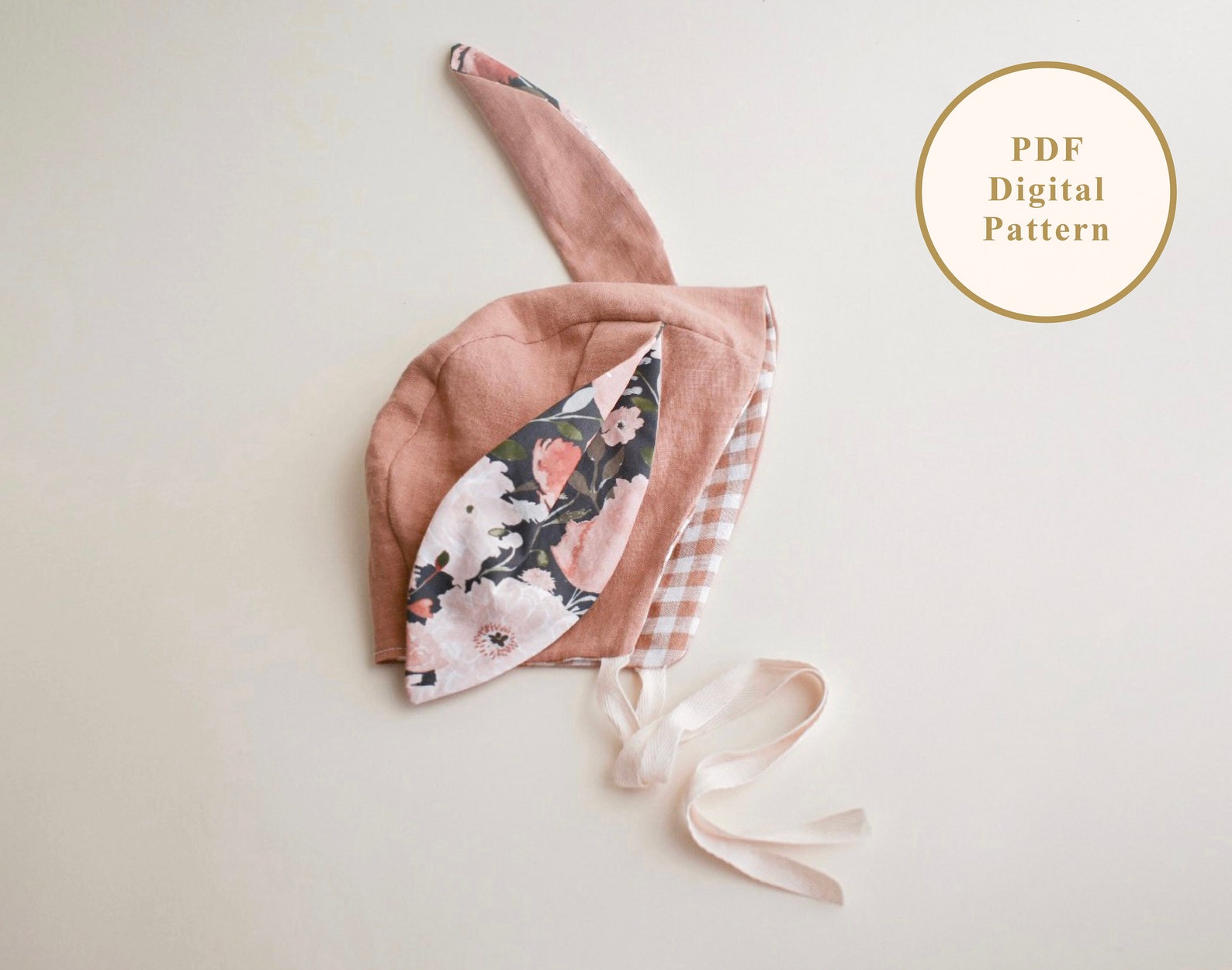 Bunny Bonnet Pattern Easter Pattern PDF Bunny Bonnet Pattern | Etsy