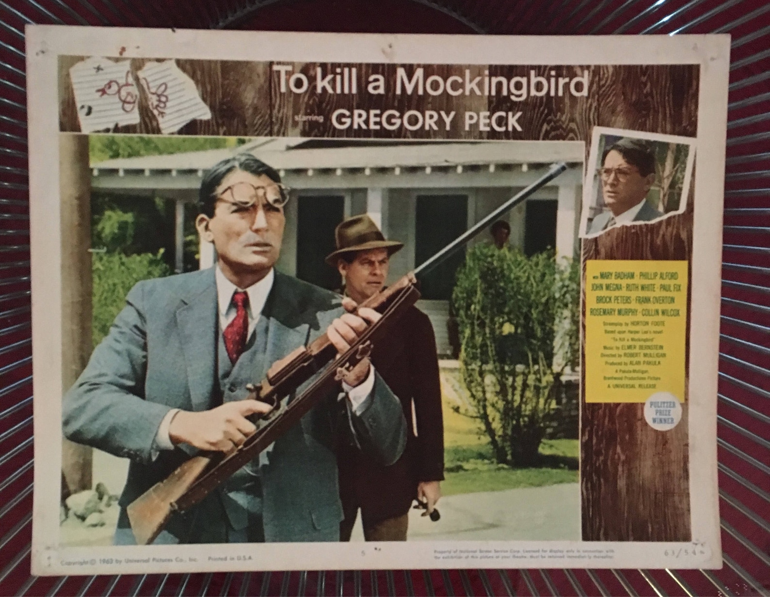 To Kill a Mockingbird (universal, 1963). Lobby Card Set of 8 (11" X 14 ...