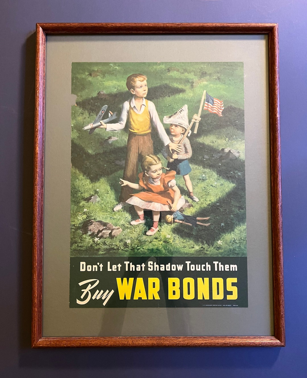 World War II Propaganda U.S. Government Printing Office, 1942. Folded ...