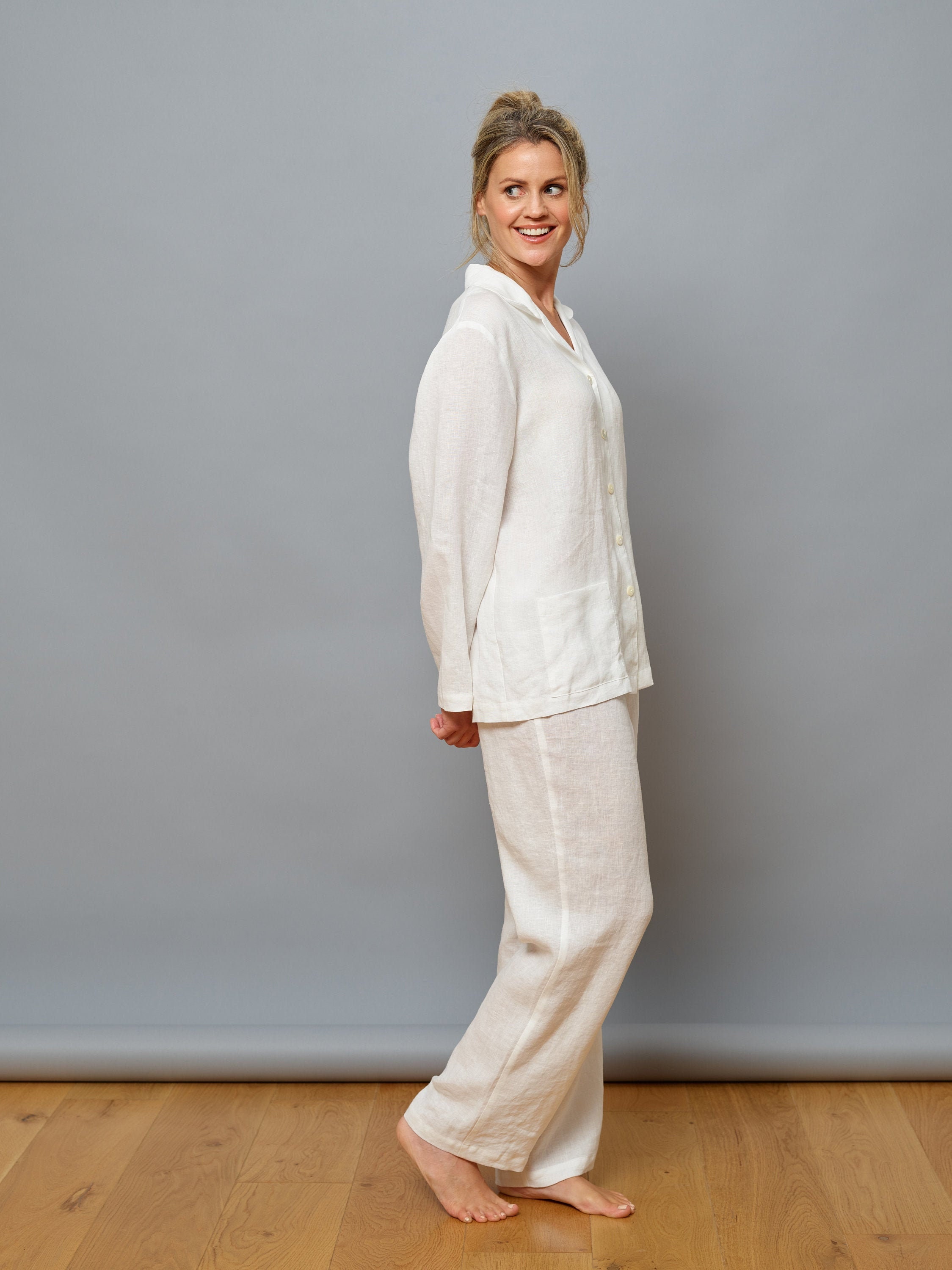Irish Linen Pajamas, Made in Ireland. Natural Fabric, Ethically Made ...