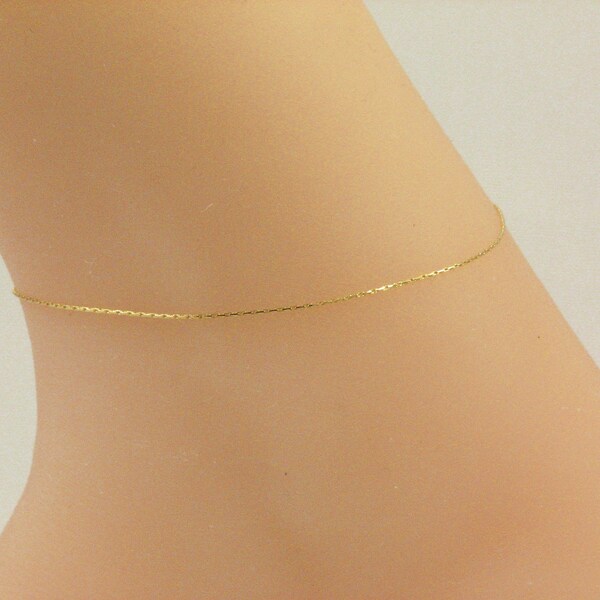 Gold Anklet - Etsy