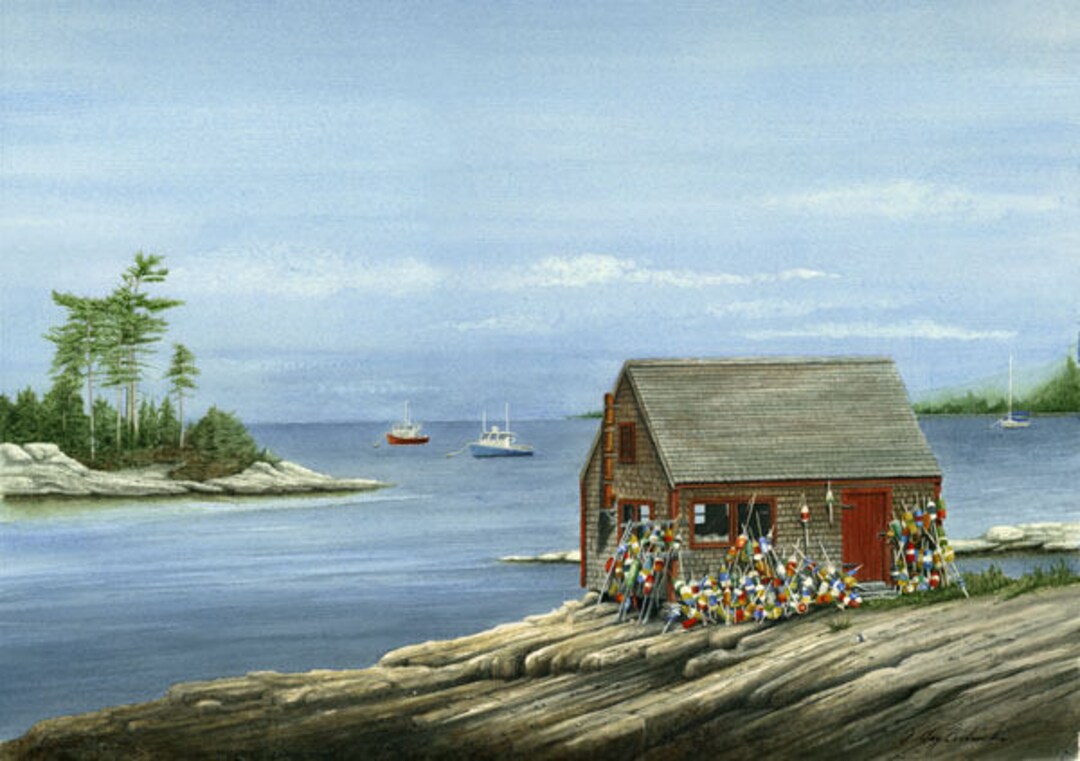 Lobster Shack, Orr's Island, Maine: Keep a Sharp Lookout, and You May ...