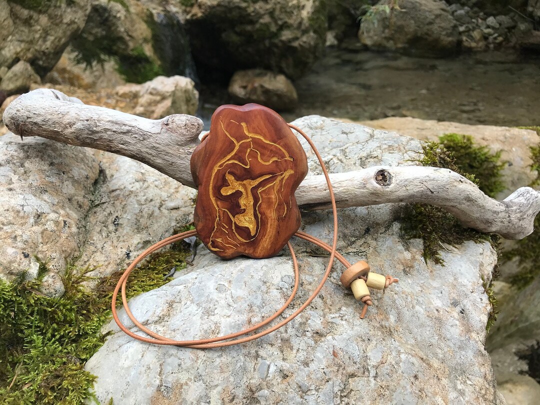 Dance With Serpents, Wooden Amulet, Talisman, Amulet, Shamanism, Art ...