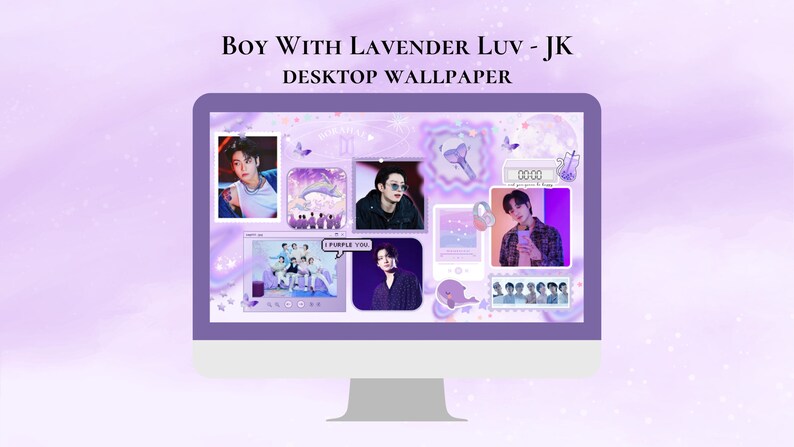 BTS Jungkook Desktop Wallpaper - Etsy