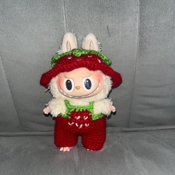 Labubu Strawberry - Etsy