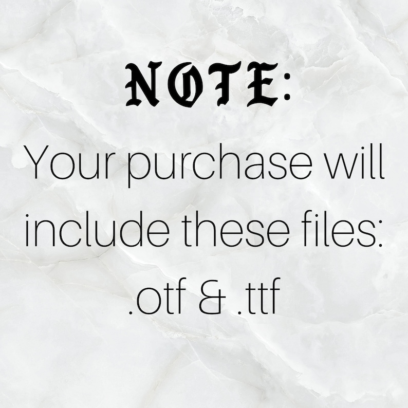 Old English Alphabet / Gothic Font / Retro Font / I Feel Like Pablo ...