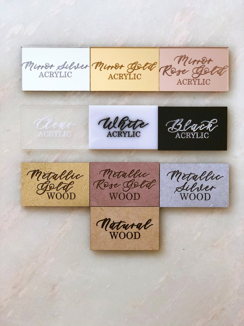 Personalized Laser Cut Name Plate With Logo Custom Elegant - Etsy