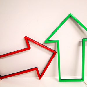 Neon Arrow Sign for Retail Space Guide and Decor - Etsy