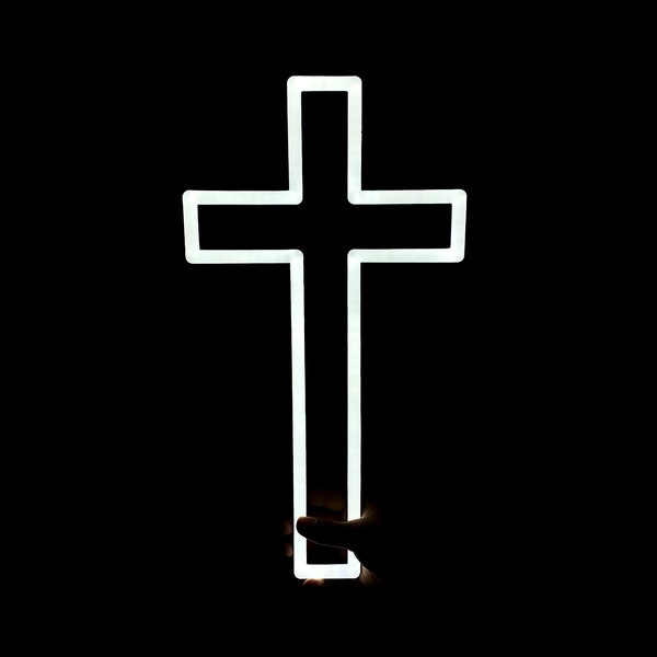 Lighted Cross - Etsy