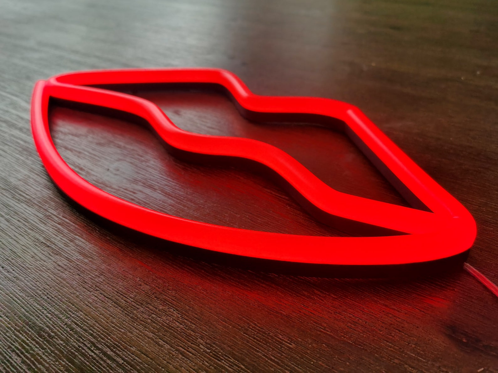 Pink Lips LED Neon Sign Red Lips Neon Light - Etsy