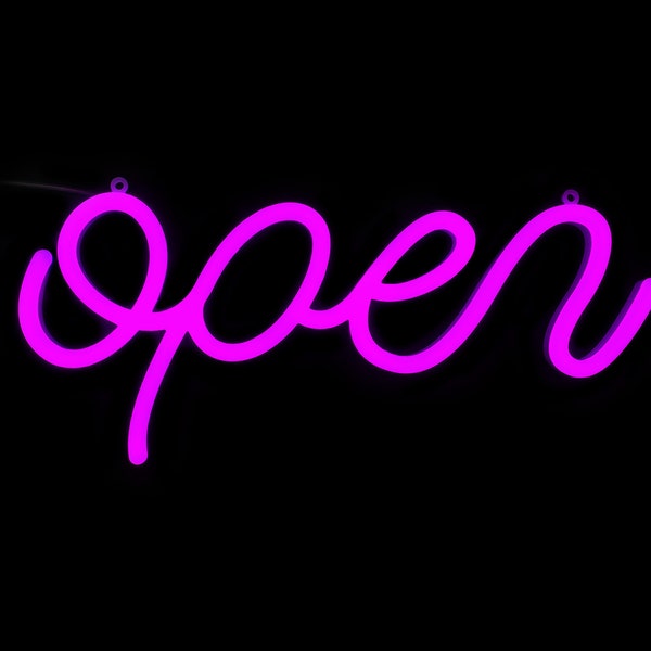 Pink Neon Sign - Etsy