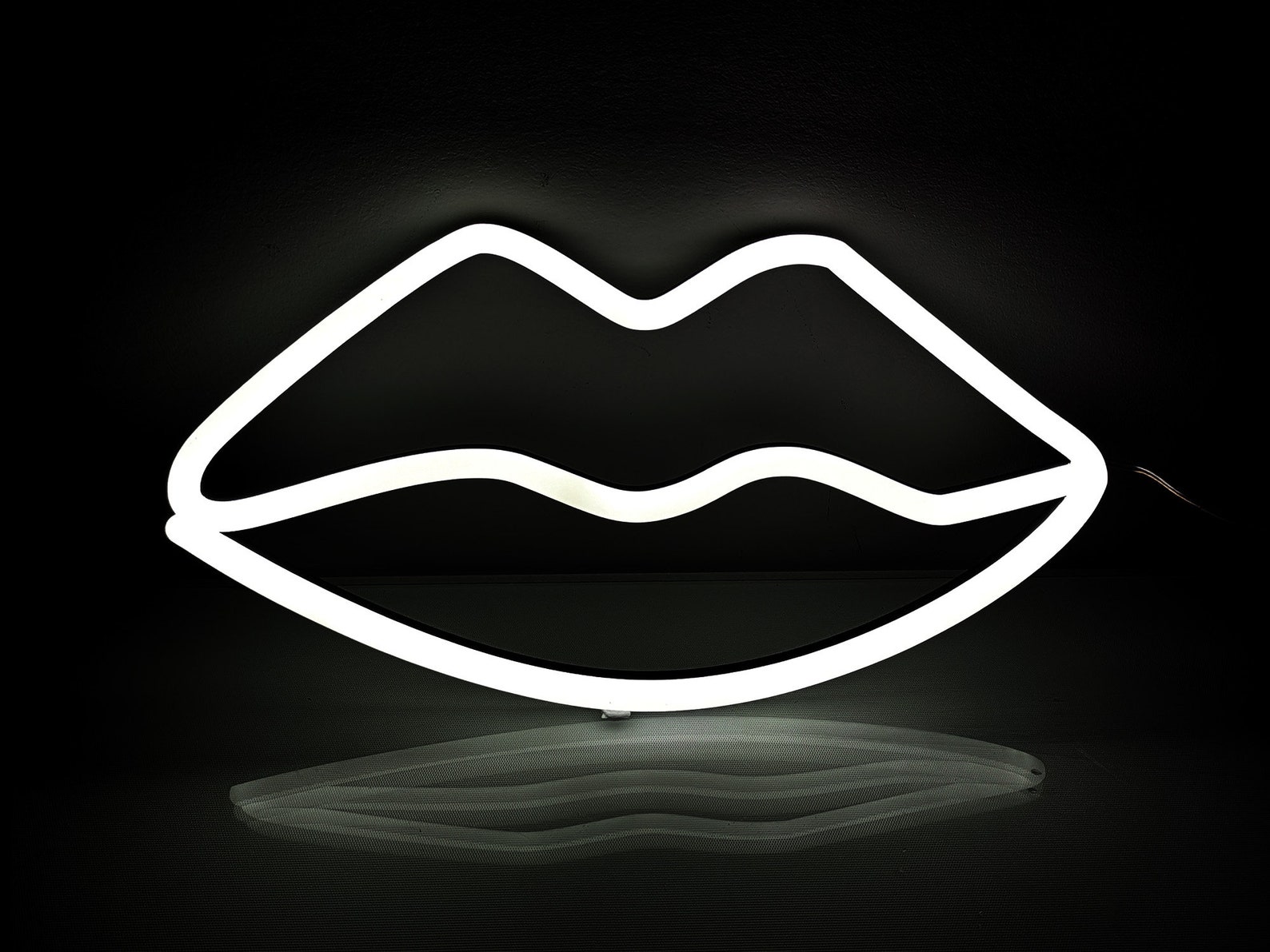 Pink Lips LED Neon Sign Red Lips Neon Light - Etsy