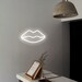 Pink Lips LED Neon Sign Red Lips Neon Light - Etsy