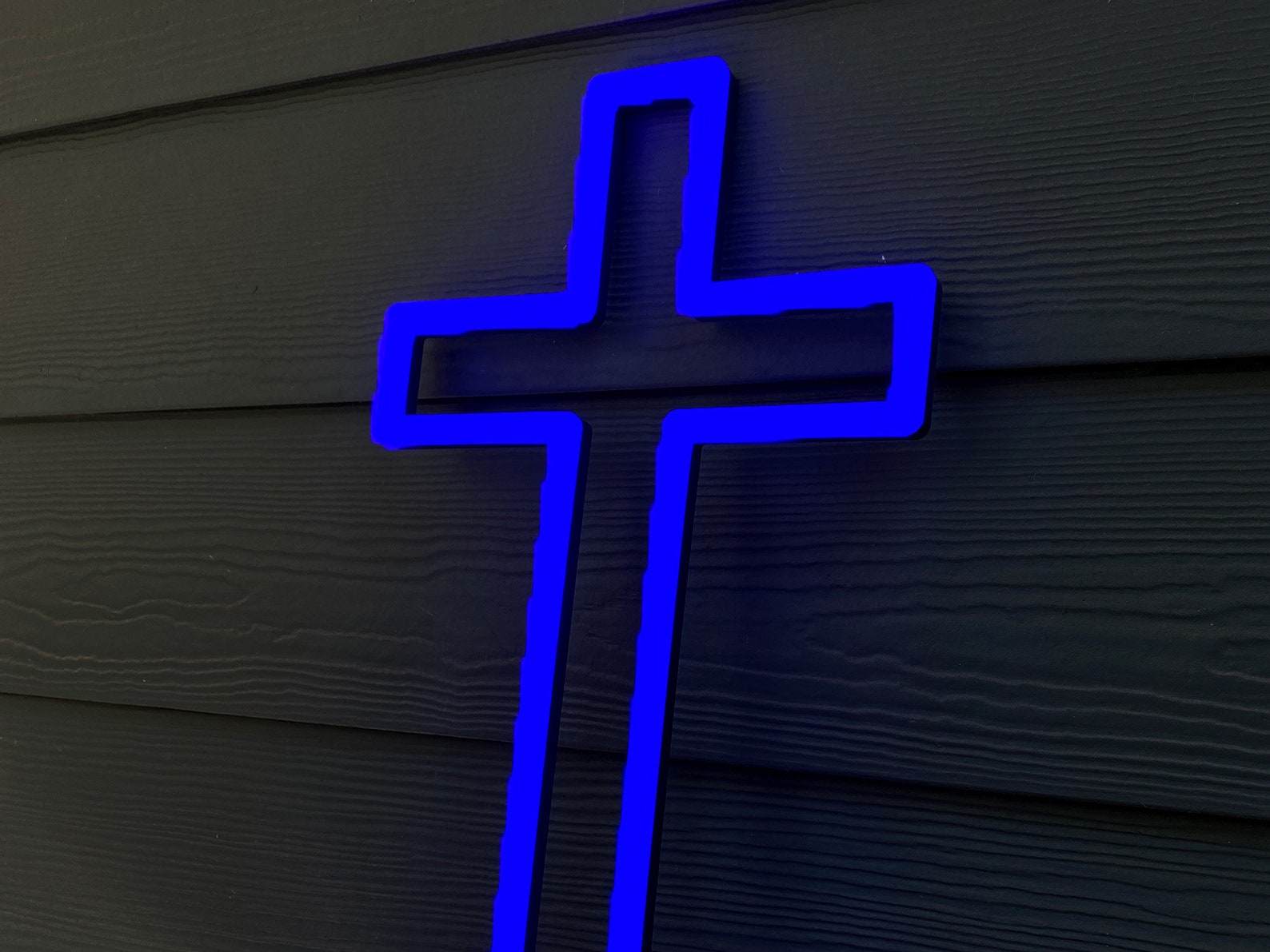 Holy Cross Neon Light christian cross symbol jesus christ | Etsy