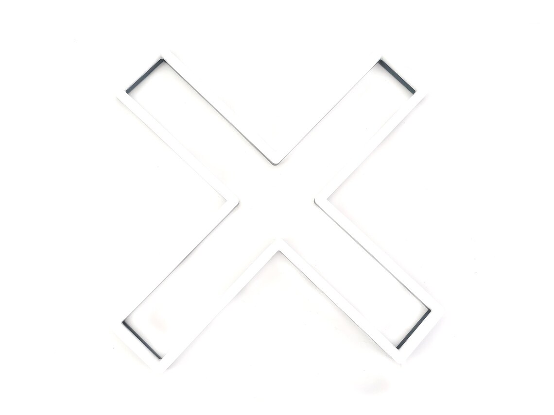 The X neon sign cool X symbol LED neon light sign | Etsy