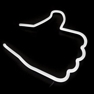 Thumbs up Neon Sign Facebook Like Symbol LED Neon Light Sign - Etsy