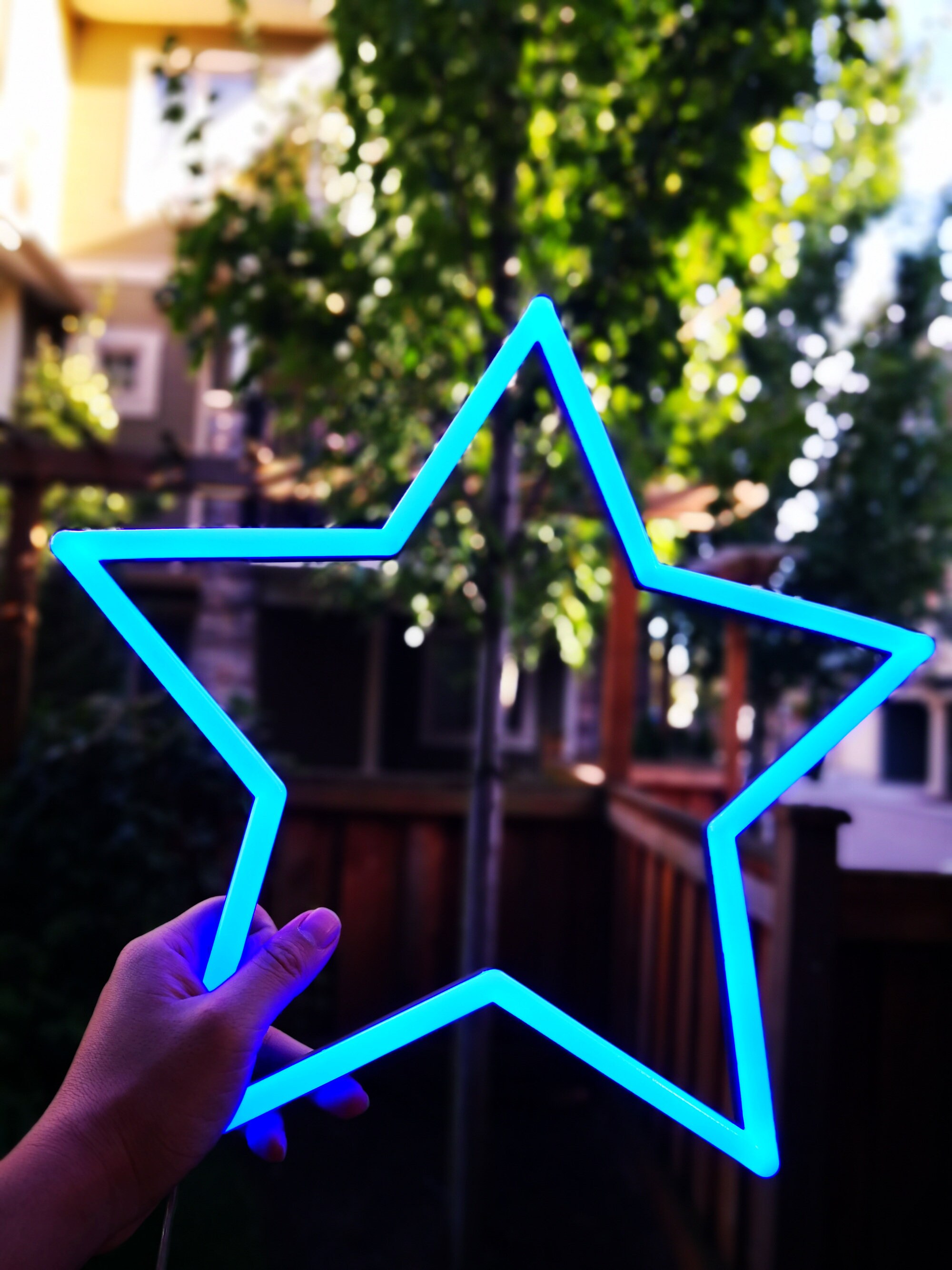 Neon star neon sign big star neon light | Etsy