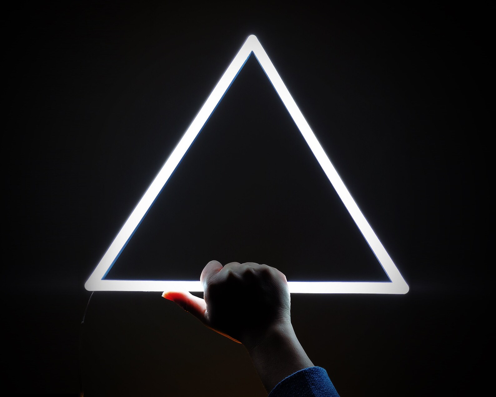 Neon Triangle LED Light Sign 15 Triangle Neon Sign | Etsy Canada