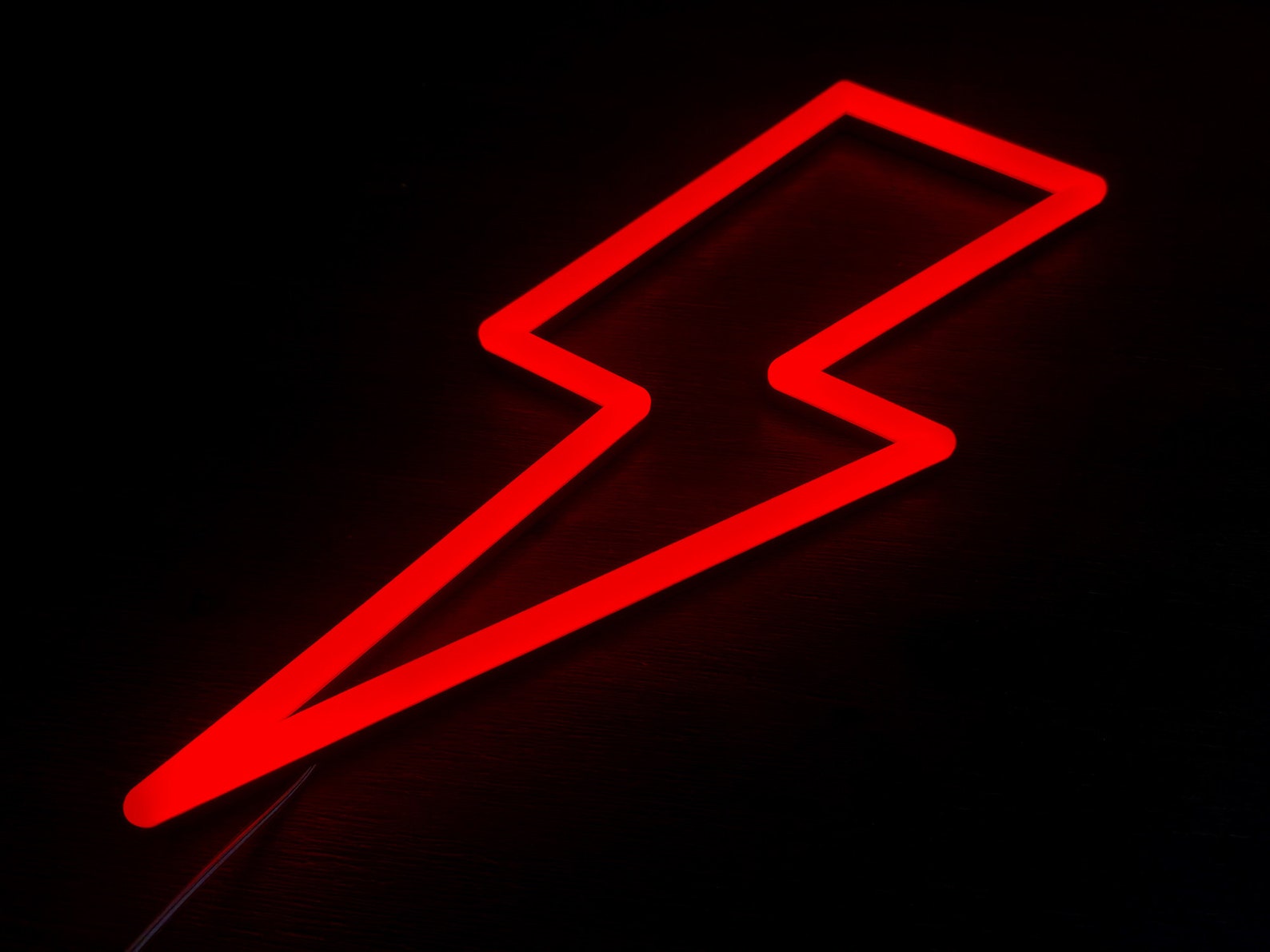 Lightning Bolt Neon Sign Best Christmas Gift New Year Gift | Etsy